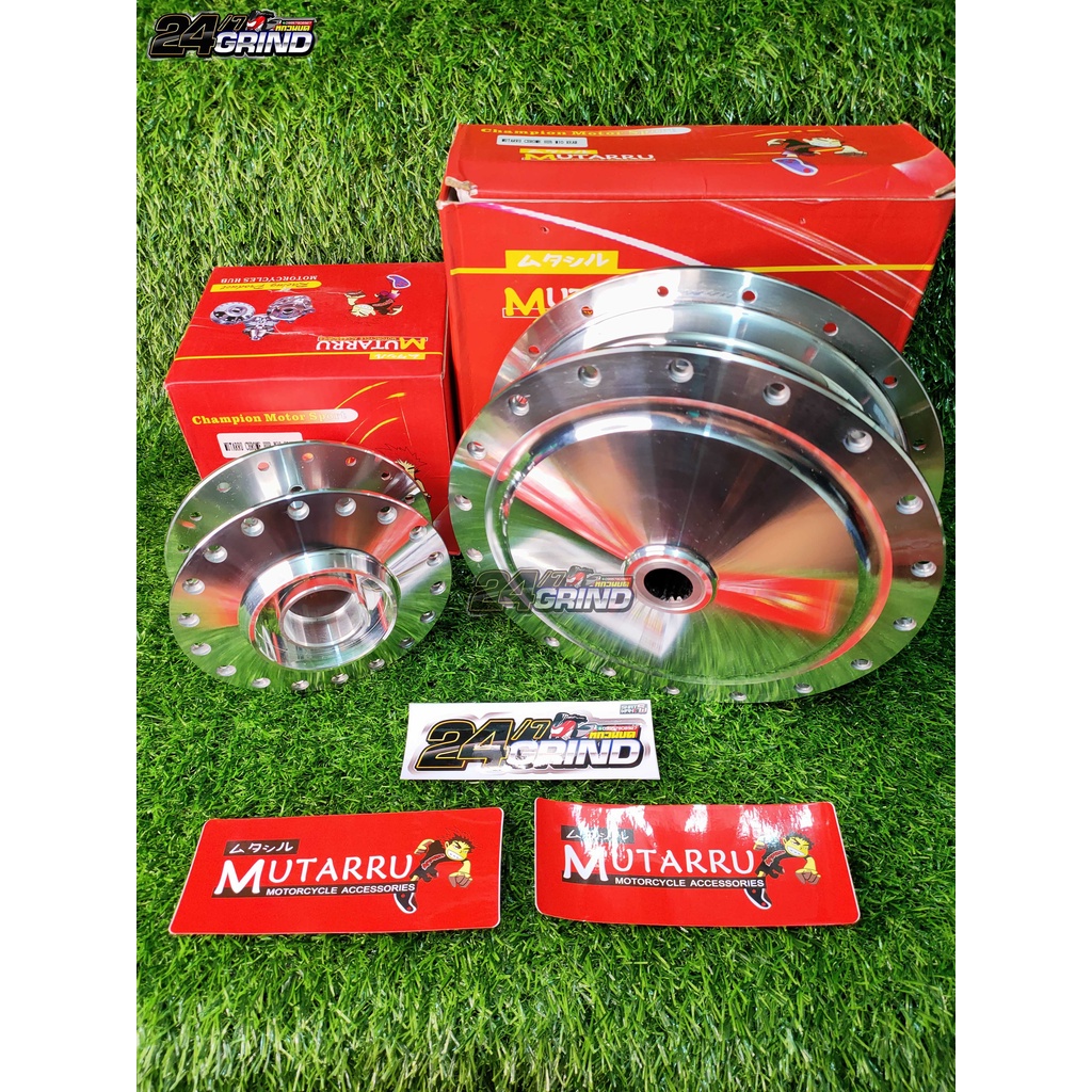 CHROME HUB MUTARRU FOR YAMAHA MIO SPORTY / MIO SOULTY / FINO (JAPAN ...