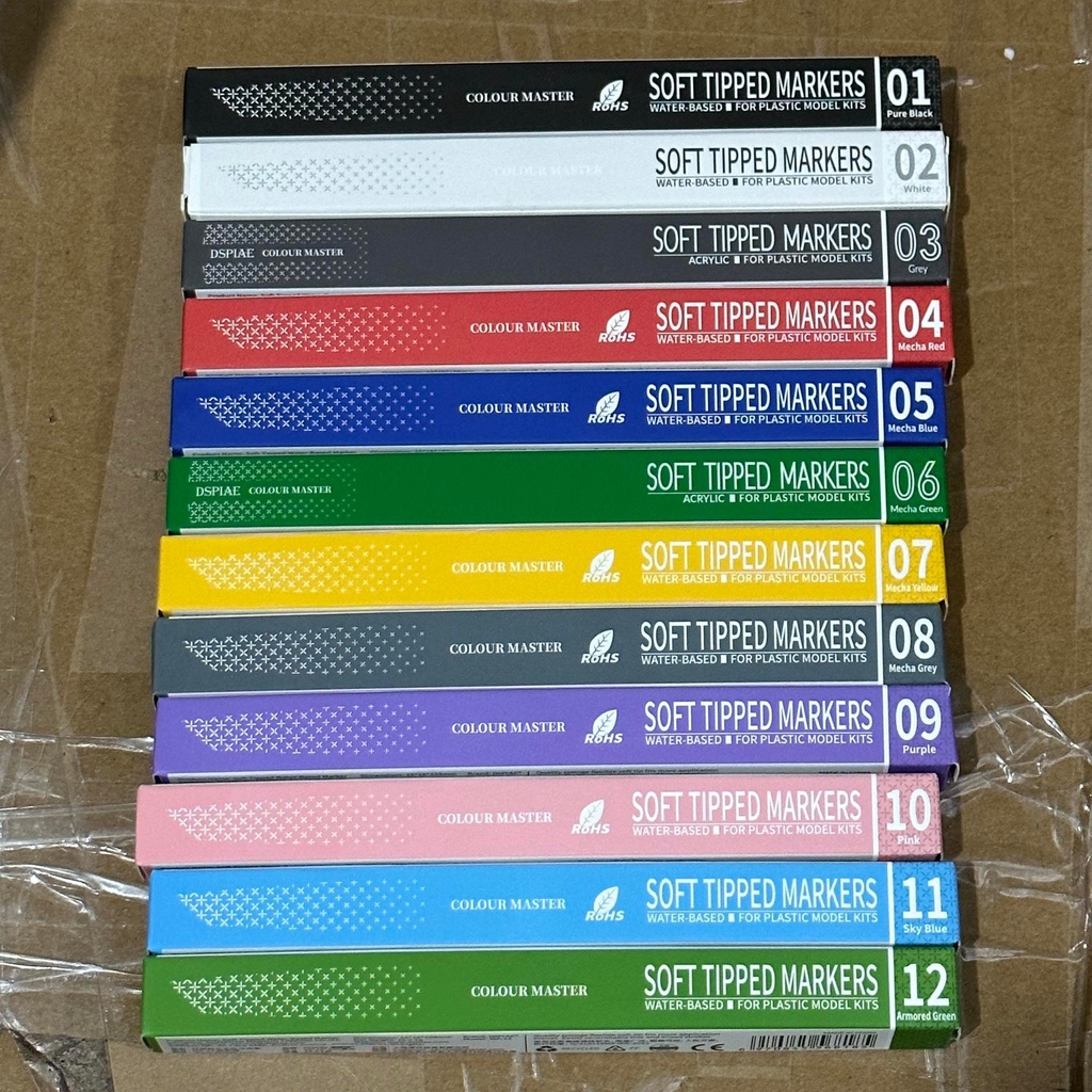 DSPIAE ACRYLIC SOFT TIPPED MARKER SETS | Shopee Philippines