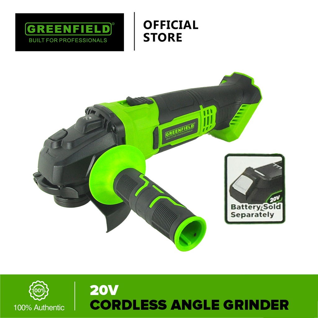 Greenfield Cordless Grinder (Bare Tool Only, Battery Sold Separately ...