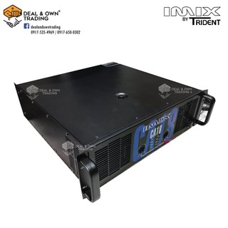 2023 IMIX/Trident CA-18 1100W X 2 Powered Amplifier | Shopee Philippines