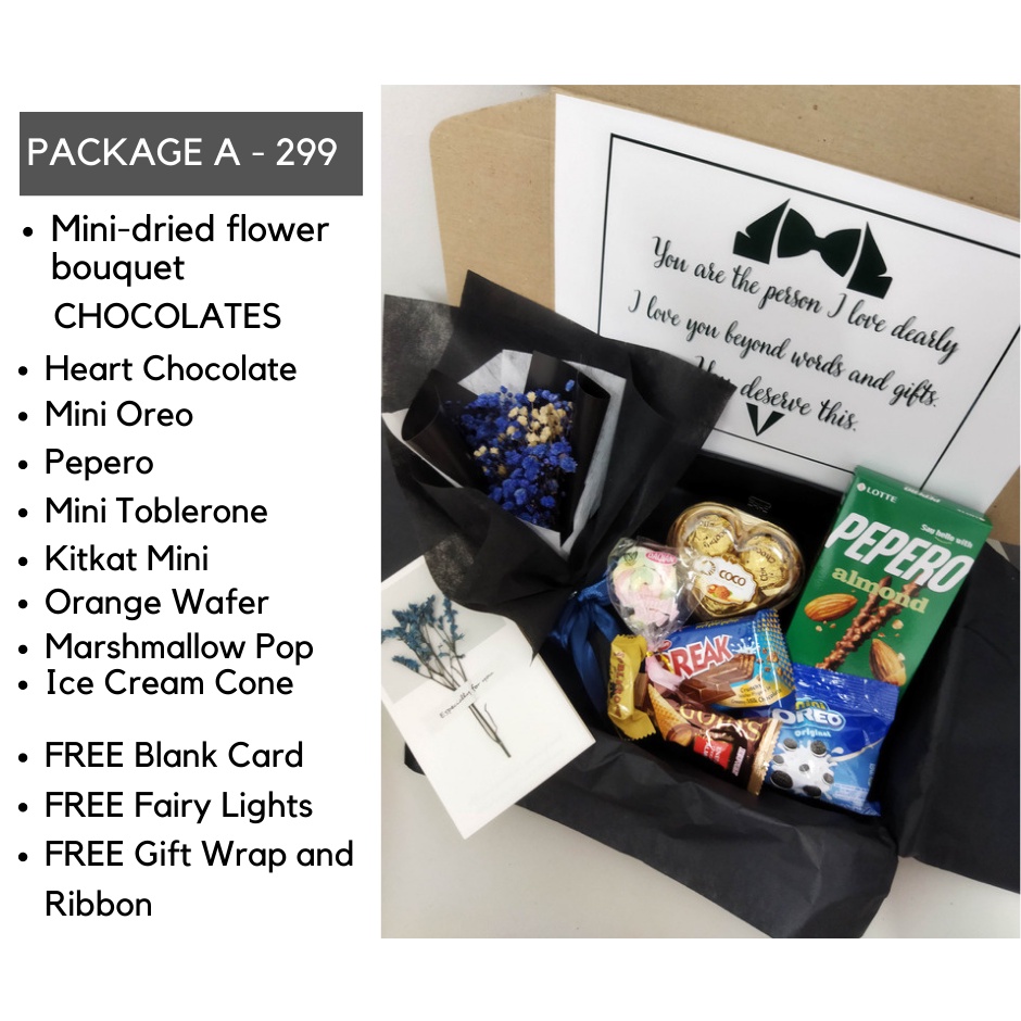 FOR HIM Gift Box (Anniversary/monthsary gift for boyfriend/loved ones ...