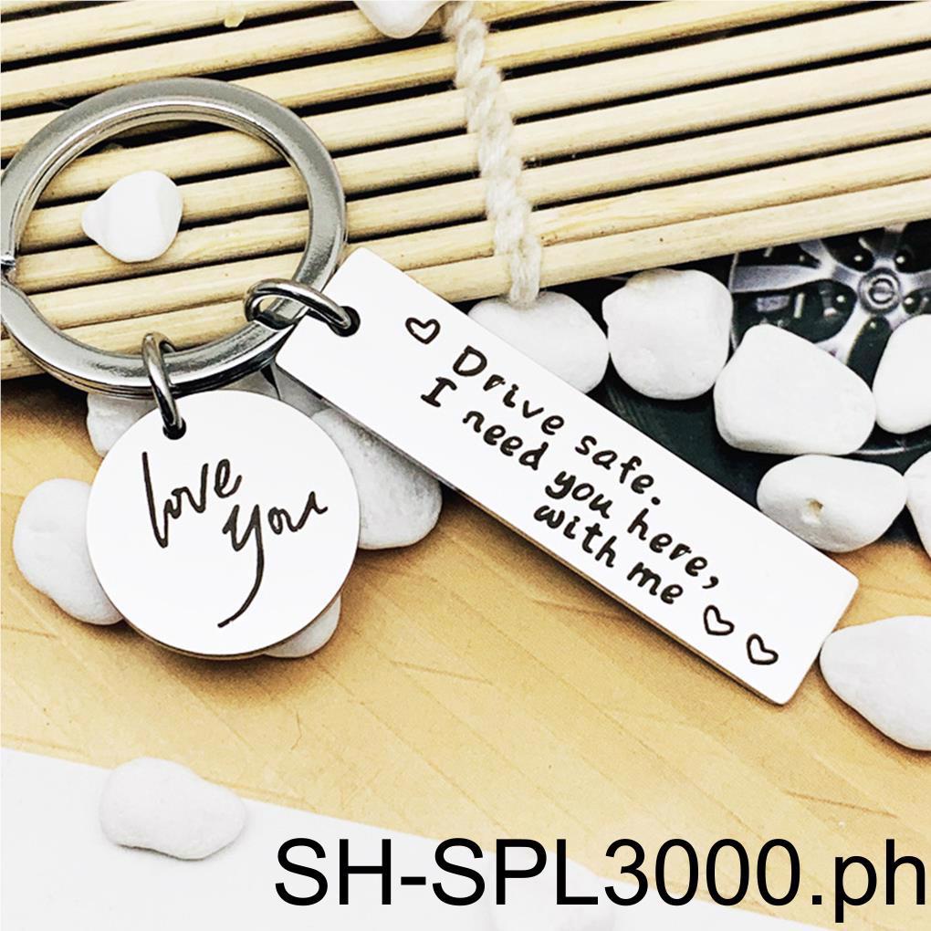 [spl]Key Chains Portable Stainless Steel Personality Hanging Pendants ...