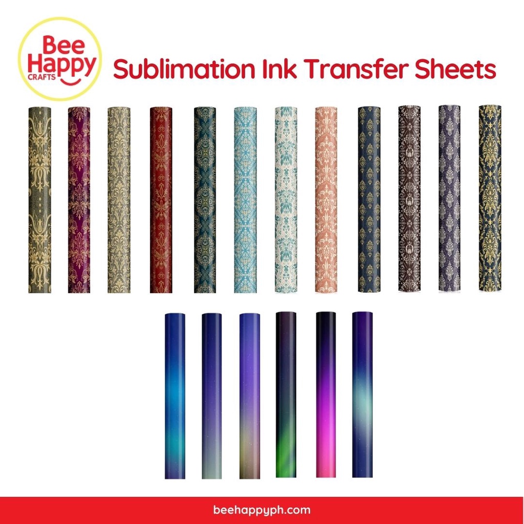 Bee Happy Sublimation Ink Transfer Sheets 12" x 12" 6 Sheets | Shopee ...