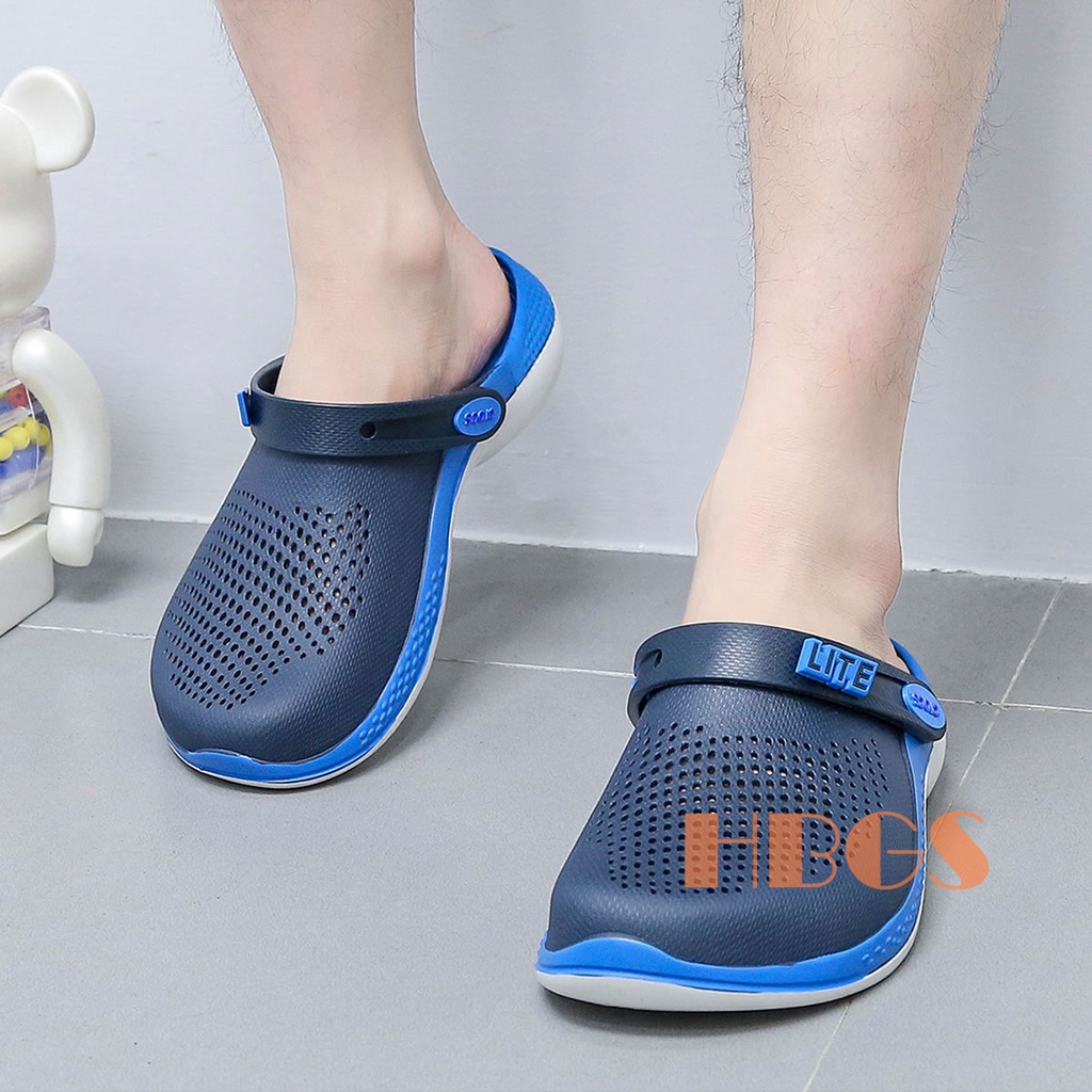 Crocs classic literide 360 flat sandals beach shoes non-slip slippers ...