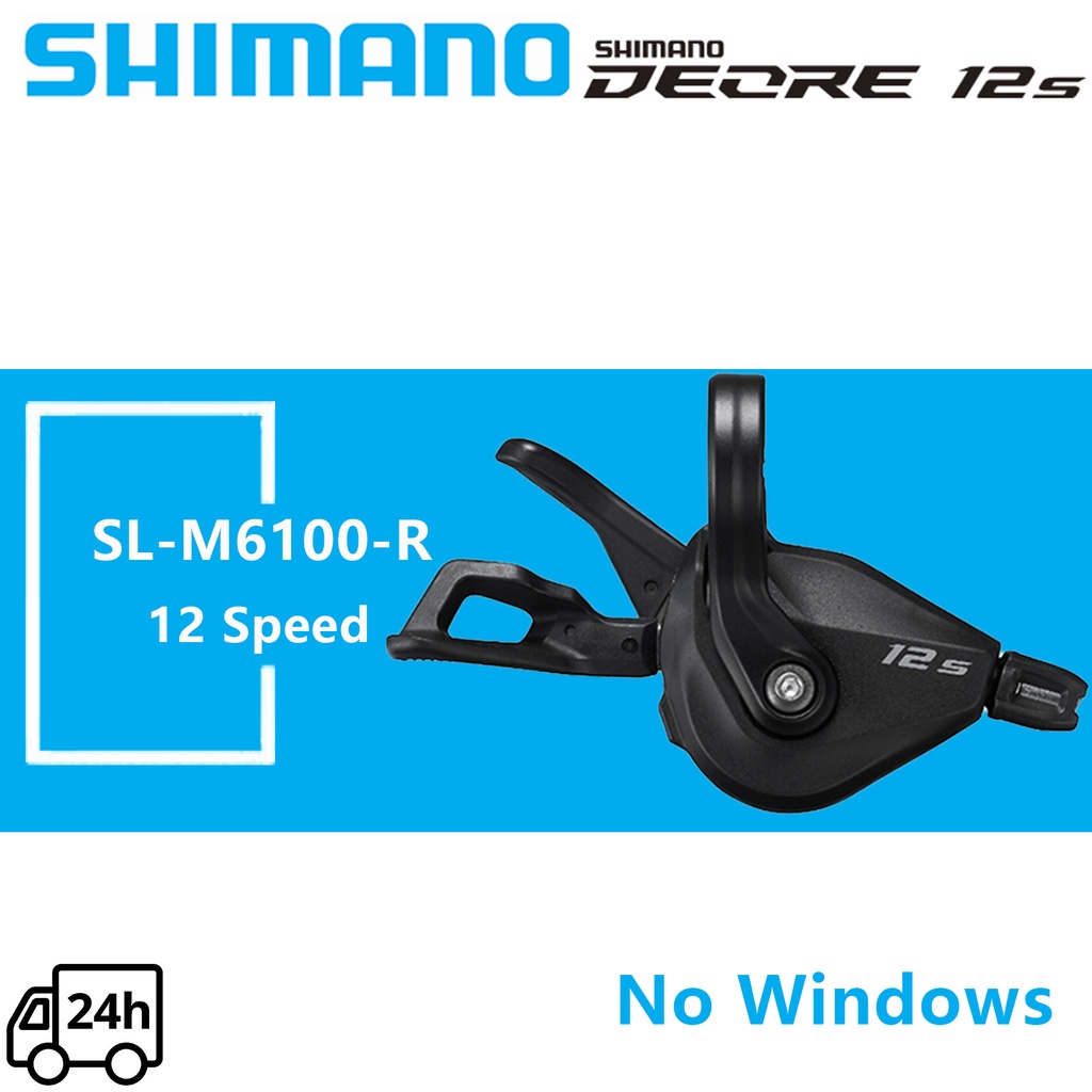 Shimano Deore M6100 12 Speed Groupset MTB M6100 Shifter Lever RD M6100 SGS Rear Derailleur Bike ...