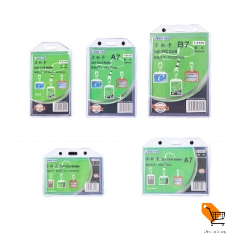 Jingtai soft card T-014&T-015&T-016 silicon ID holder(50pcs) | Shopee ...