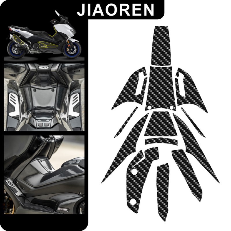 Yamaha Tmax 530 560 Carbon Fiber Sticker For Motorcycle Decals ...