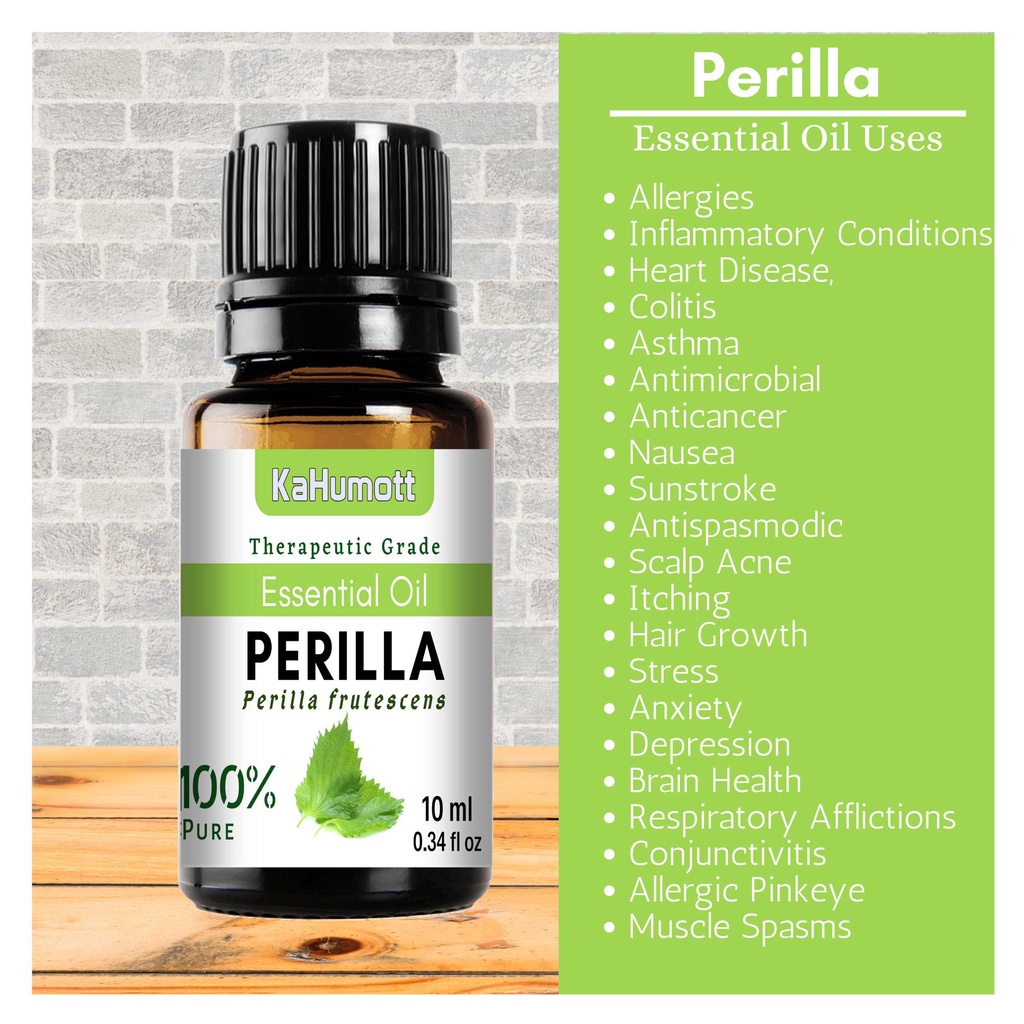 PERILLA 100% Pure Essential Oil 10 ml | Shopee Philippines
