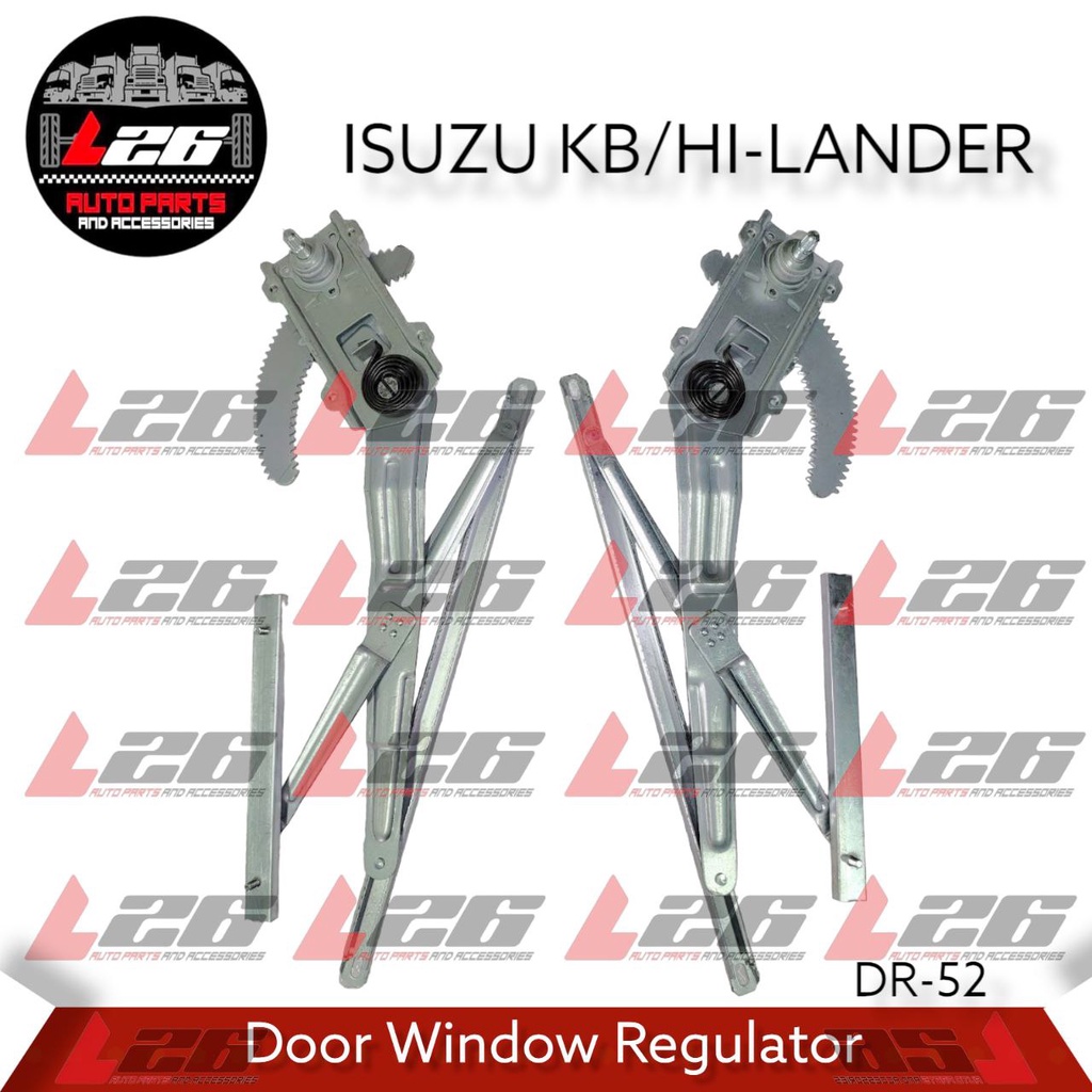 Isuzu KB/Hi-Lander 1991 DOOR WINDOW Mechanism / DOOR WINDOW REGULATOR ...