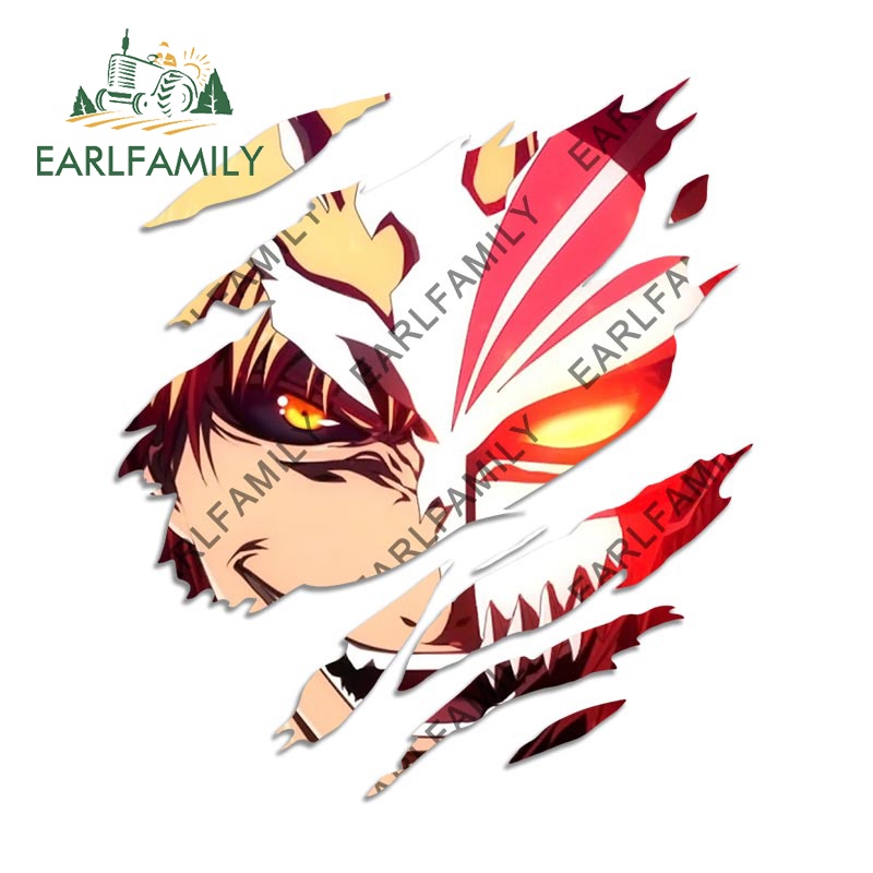 EARLFAMILY 13cm Code Geass Naruto Tear Anime Car Sticker Scratch-Proof ...
