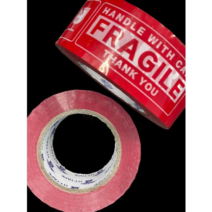 200 Meters RED Fragile Tape | Shopee Philippines