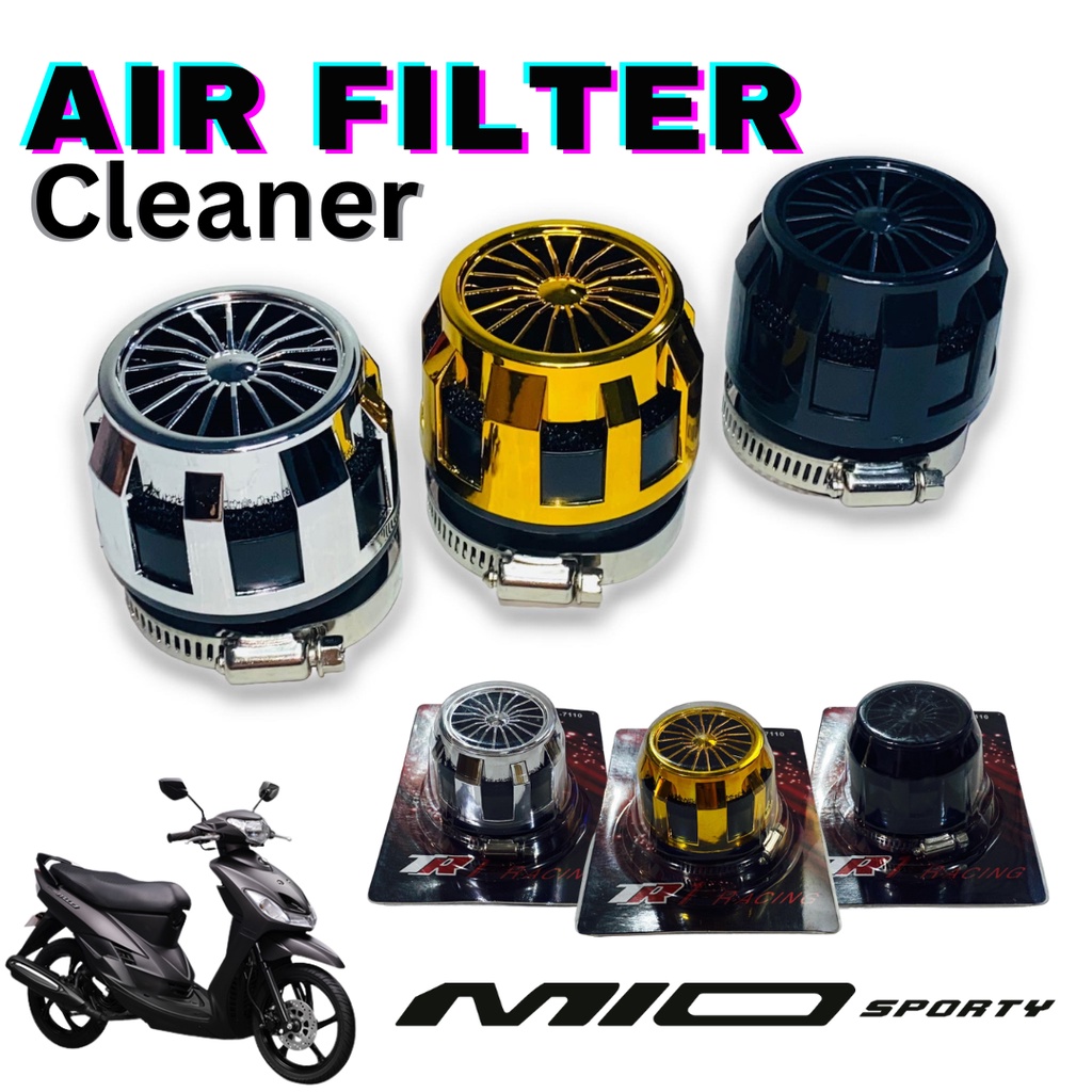 Yamaha Mio Sporty 115 | Motorcycle Mushroom Head Air Filter Cleaner ...