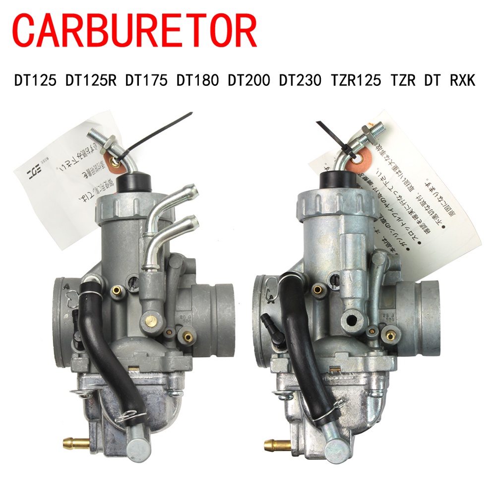 Mikuni DT125/DT125R/DT/175/DT180/DT200/DT230/TZR125/TZR/DT/RXK/RM65/RM80/RM85/DT175/RX125 For 2 ...