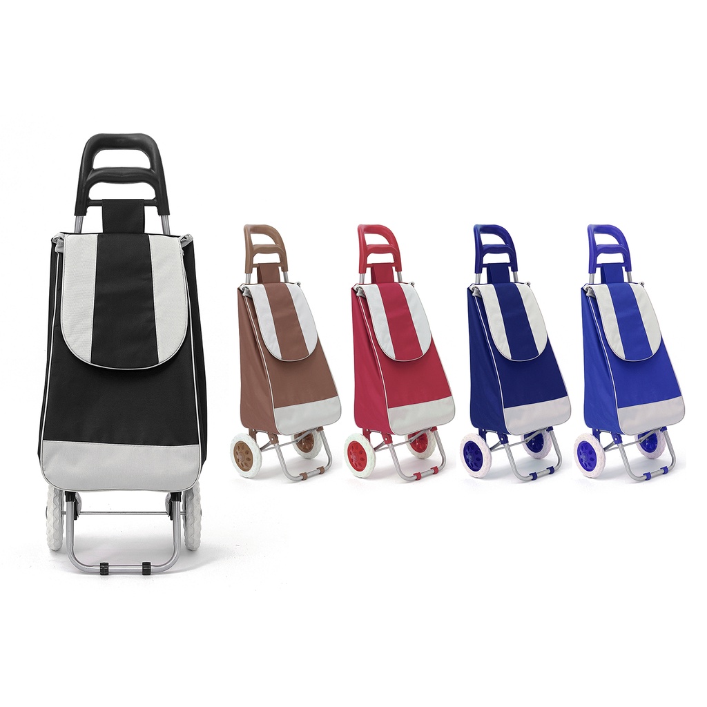 Keimav Shopping Grocery Cart Carts Trolley Bag Foldable Bags Luggage ...