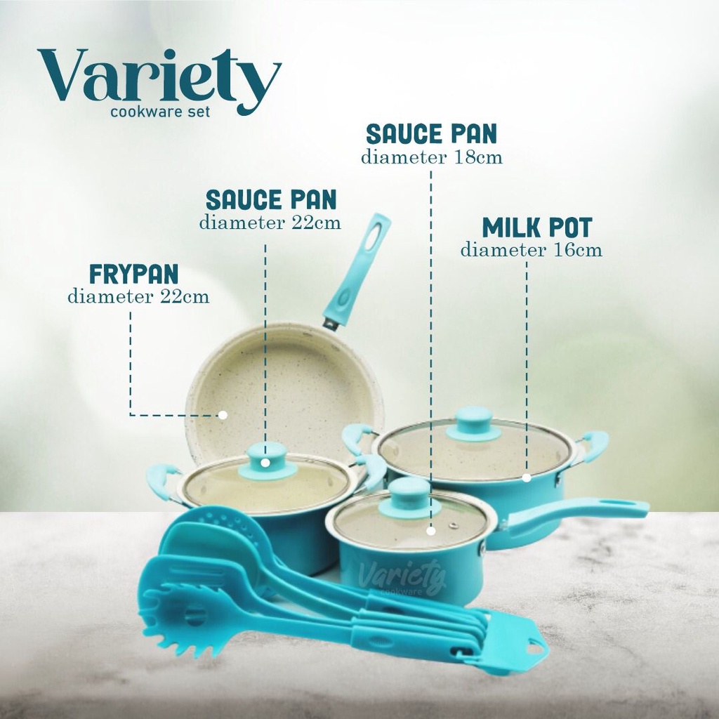 13 in 1 Pan Set Variety Cookware Set / Multipurpose Pan with Glass Lid ...