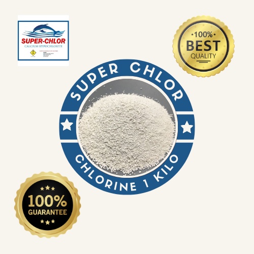 CHLORINE SUPER-CHLOR DISINFECTANT 100% Pure authentic 1KG | Shopee ...