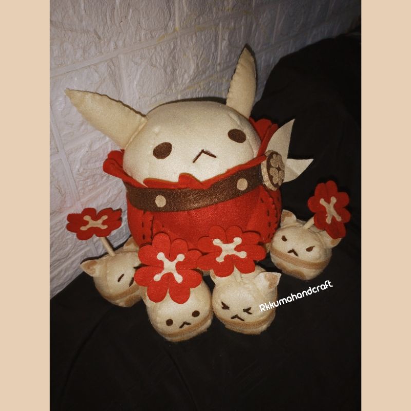 Dodoco Klee Genshin Impact (Set with 4 mini dodoco) | Shopee Philippines