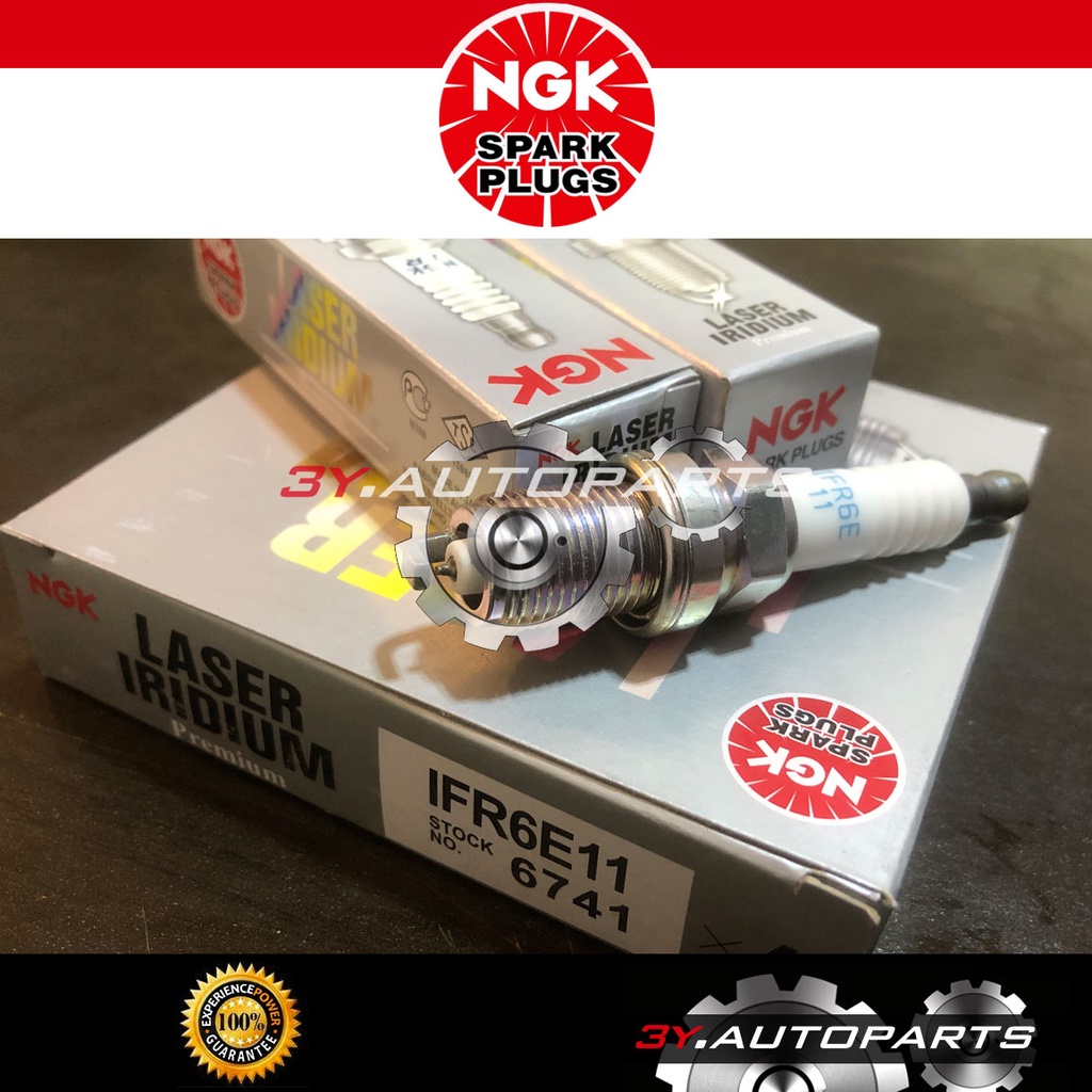 NGK 6741 Laser Iridium Spark Plug IFR6E11 (1pcs) Nissan Sentra, Proton ...