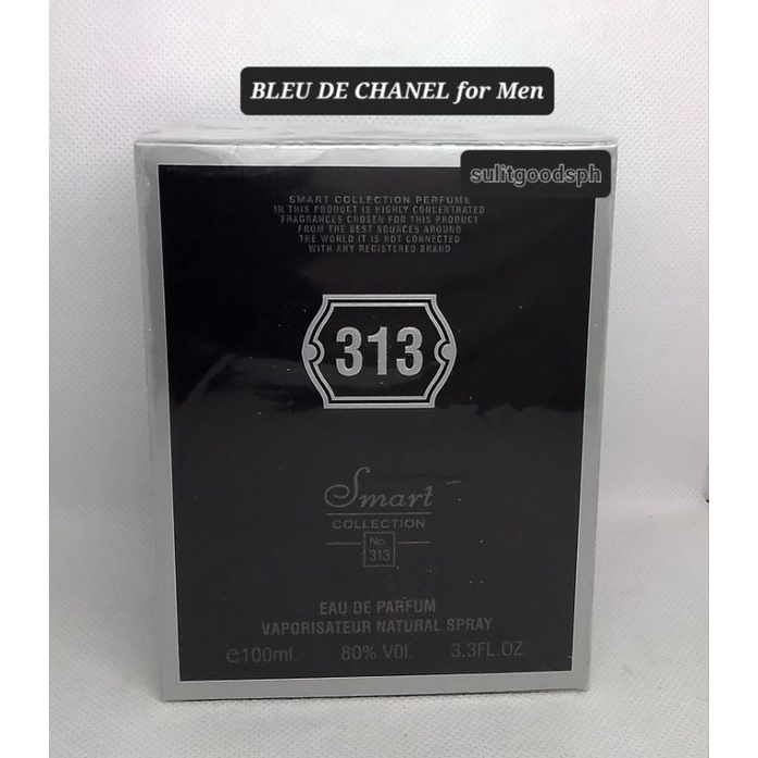 SMART COLLECTION PERFUME NO. 313 FOR MEN 100 ML EDP | Shopee Philippines