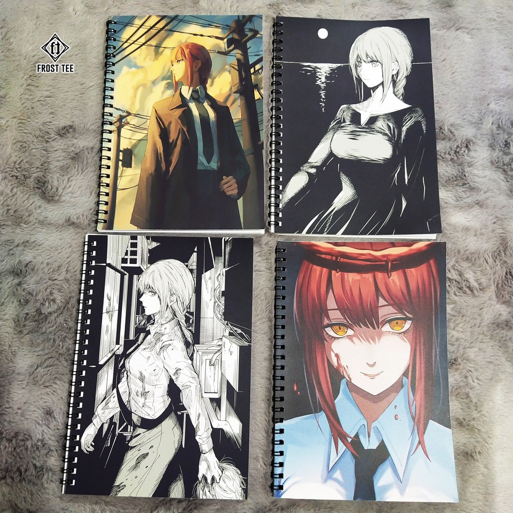 A5 size Anime Notebook - CHAINSAW MAN MAKIMA COLLECTION | FROST TEE ...