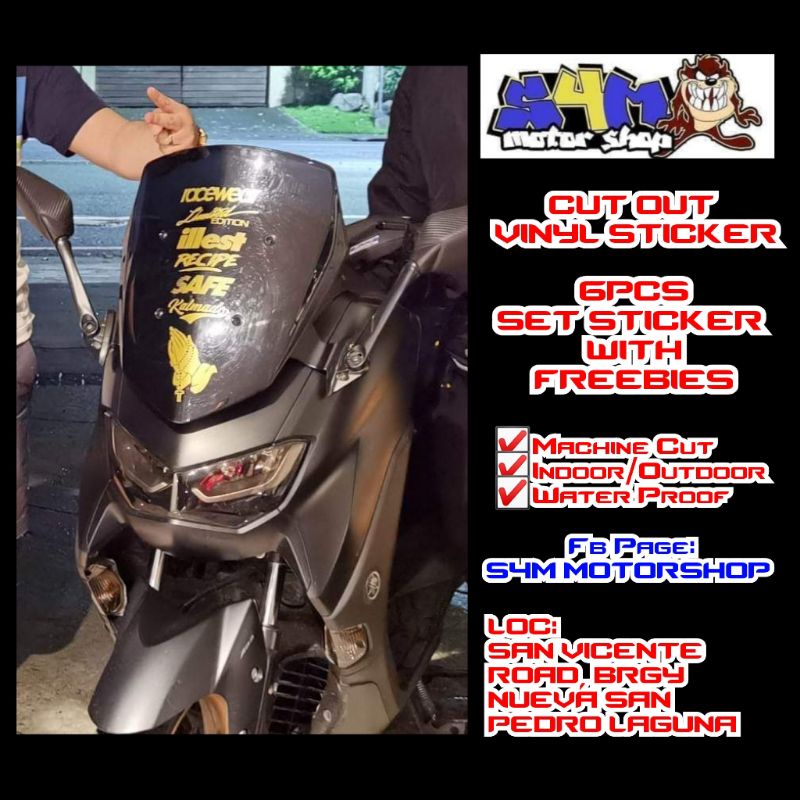 Set Sticker for Visor ( Universal ) | Shopee Philippines