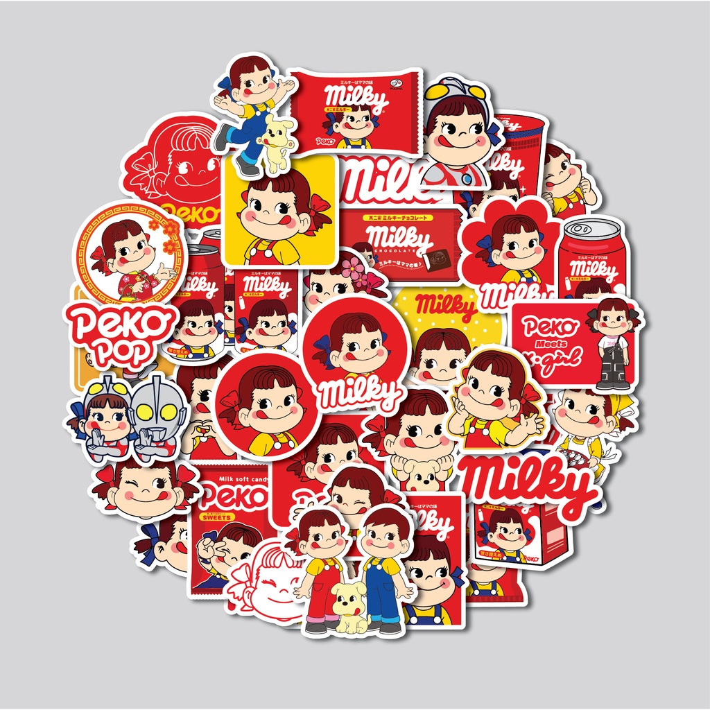 Milky PEKO STICKER PACK | Tumblr STICKER | Helmet Suitcase LAPTOP ...