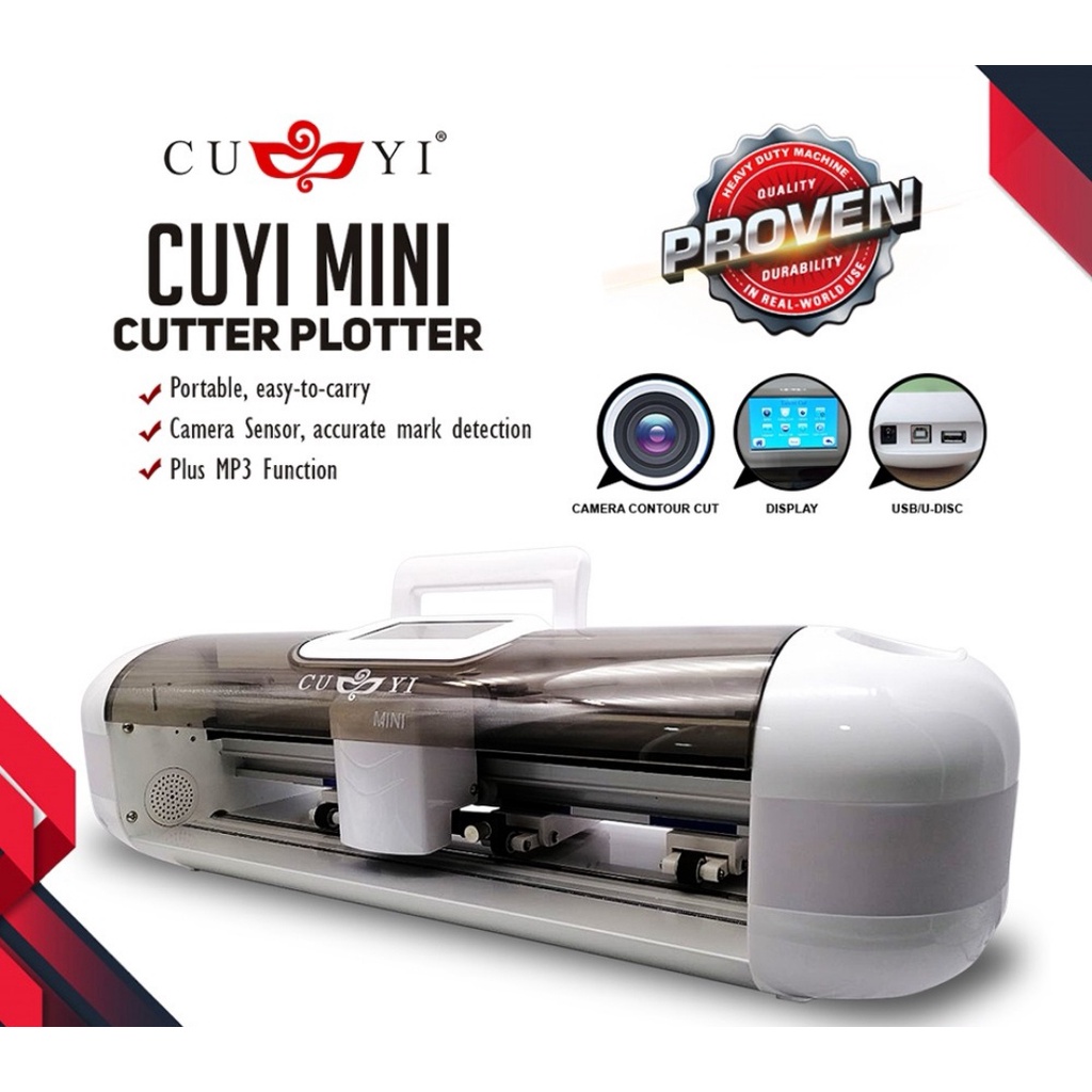 Cuyi Mini Cutter Plotter Bluetooth Touch screen /12inch Vinyl,Decal ...