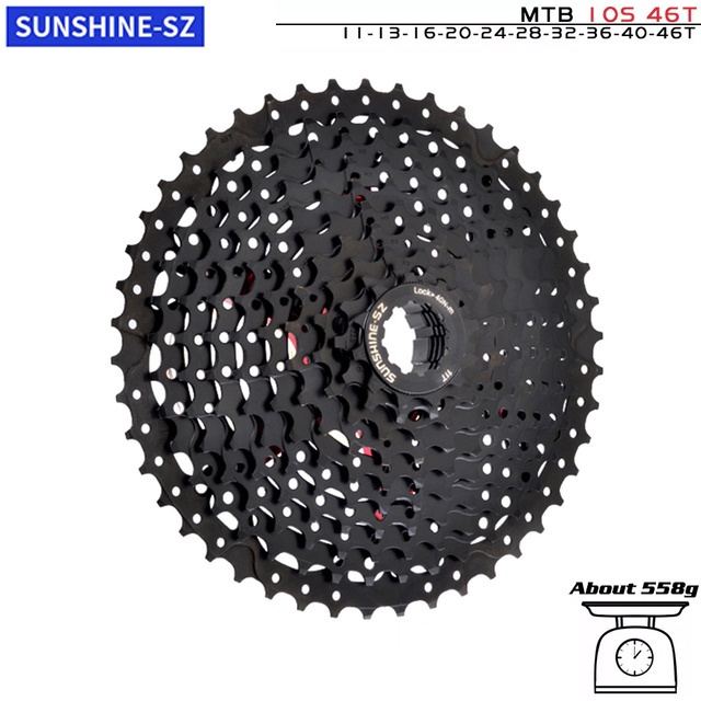 SUNSHINE 8 9 10 11 12 Speed Cogs MTB Mountain Bike Road Bike Cassette ...