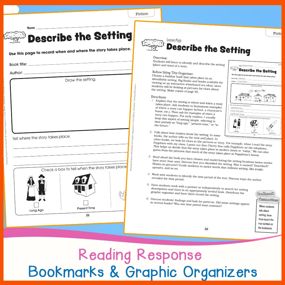 62 Pcs English Reading Response Bookmarks & Graphic Organizers 1st ...