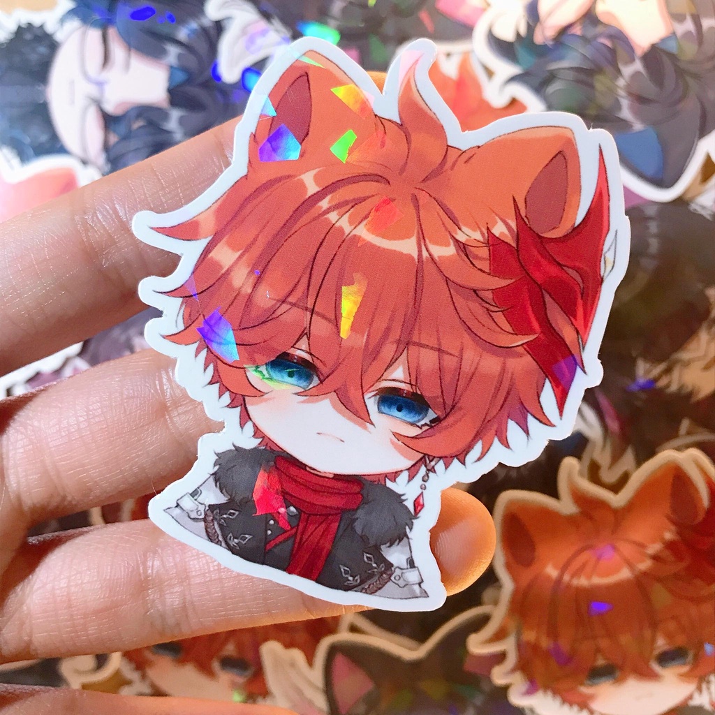 GENSHIN IMPACT WATERPROOF VINYL STICKERS FATUI SET | Shopee Philippines