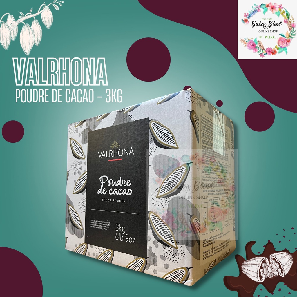 Valrhona Cocoa Powder 3kg | Shopee Philippines