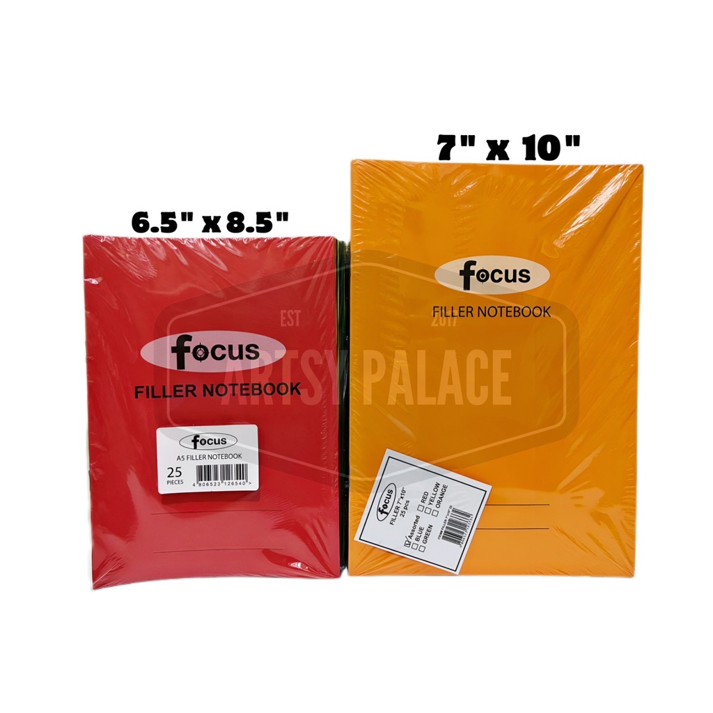 Focus Filler BIG 7x10inches [ 25 pcs/pack ] | Shopee Philippines