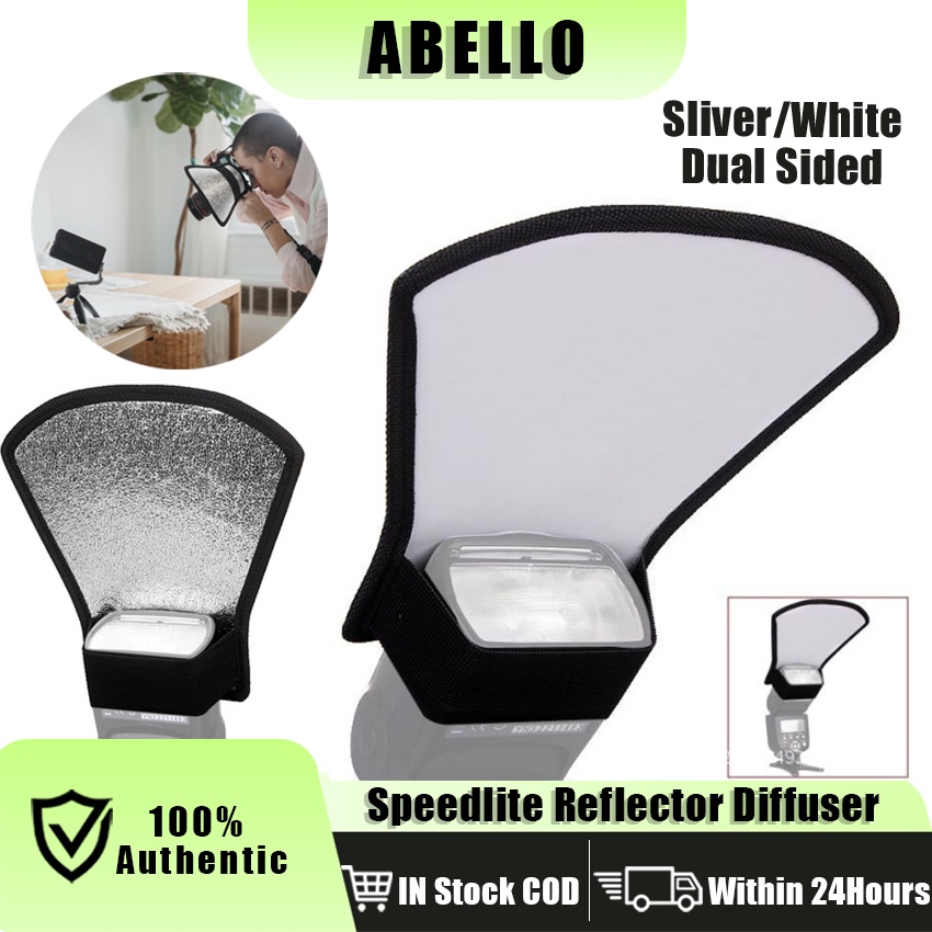 Universal Softbox External Silver&White Reflector Camera Flash Diffuser ...