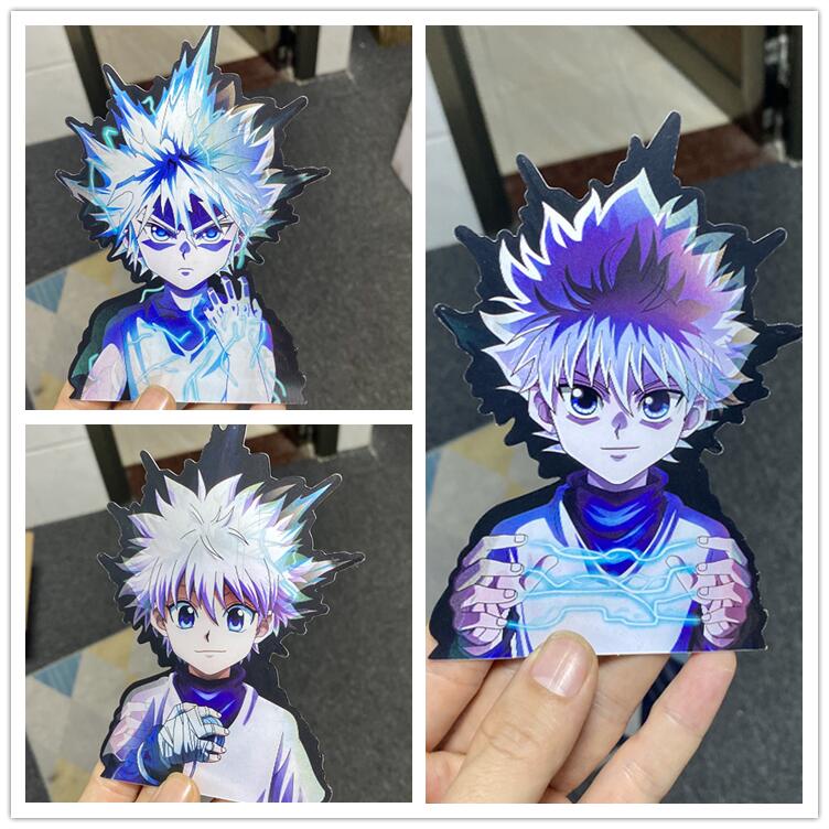 HUNTER x HUNTER Anime 3D Motion Car Stickers 3D Lenticular Waterproof ...