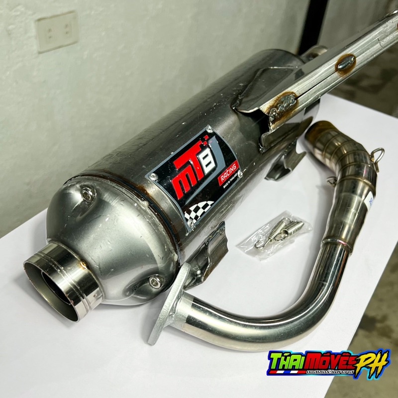 MT8 Power Pipe Ratlook Stainless Tip for Mio i 125/ MSI 125 | Shopee ...