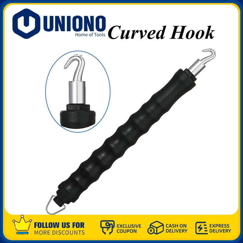 Uniono Semi-automatic Rebar Tier Straight Rebar Tying Hook Twister for ...