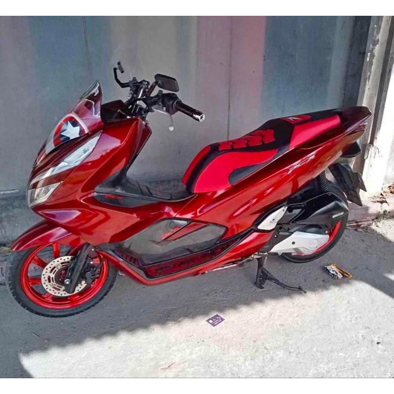 Honda Pcx Customized Seat cover Only | Shopee Philippines