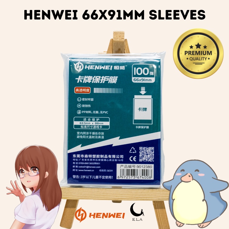 [HENWEI] 66 x 91mm Inner Sleeve for Gaming Cards | Shopee Philippines