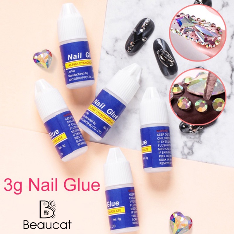 3g glue, fake nail glue, manicure glue, long-lasting, fake nail glue ...