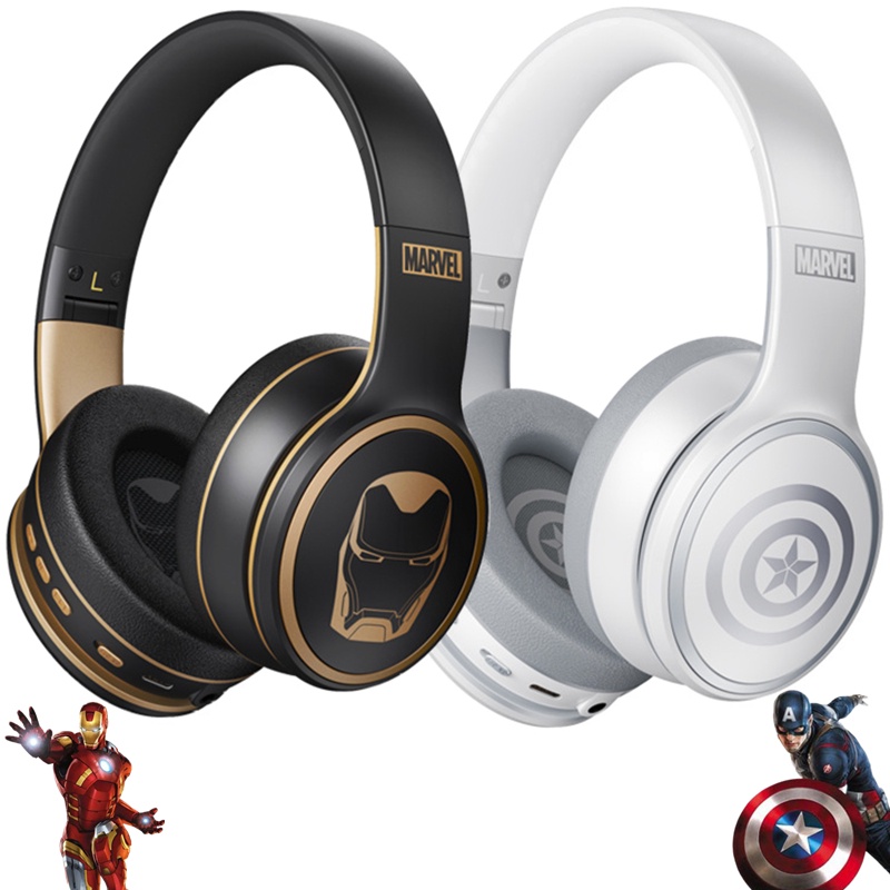 Marvel Original Wireless Bluetooth Noise Cancelling Gaming Headphones ...