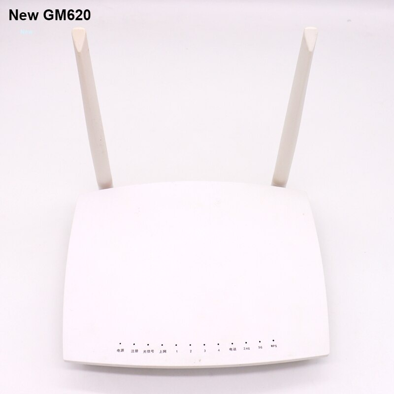 2pcs Original Used GM620 Gpon Ont ONU 2.4G/5G FTTH Dual Band Router 1GE ...