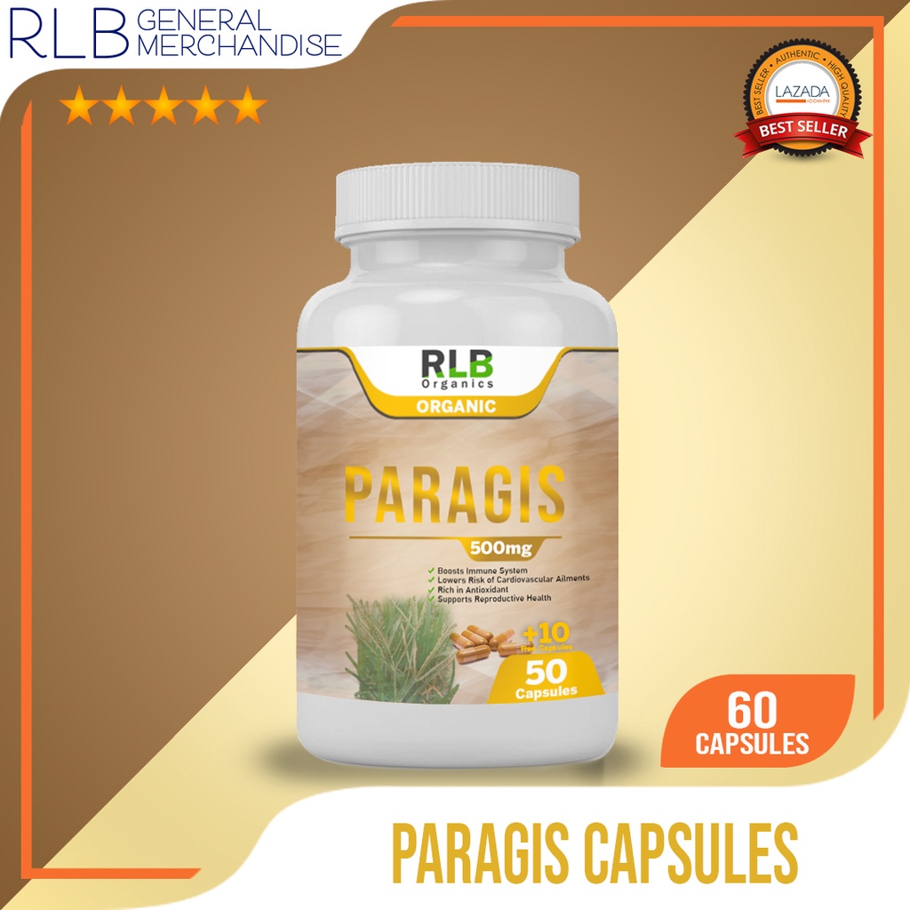 Paragis Capsules (60 Capsules) + FREE 100 grams Paragis Powder Organic ...