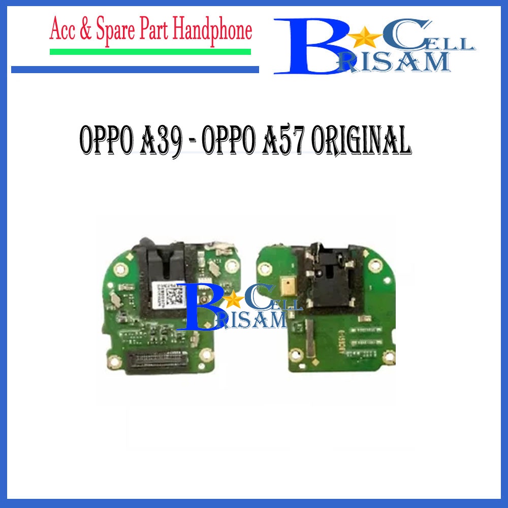 Original Oppo A39 - A57 Handsfree & Mic Connector Board - Flexible ...