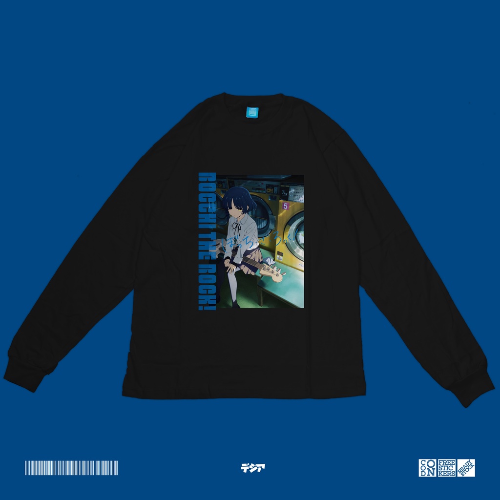 Longsleeve Ryo Yamada Bocchi The Rock Kesoku Band Waifu Anime Manga T ...