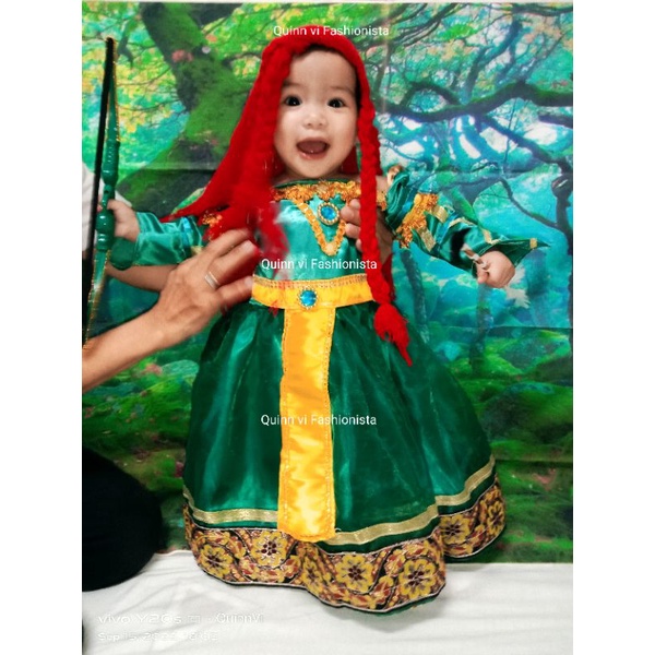 merida (disney braved costume) merida costume , merida braved | Shopee ...