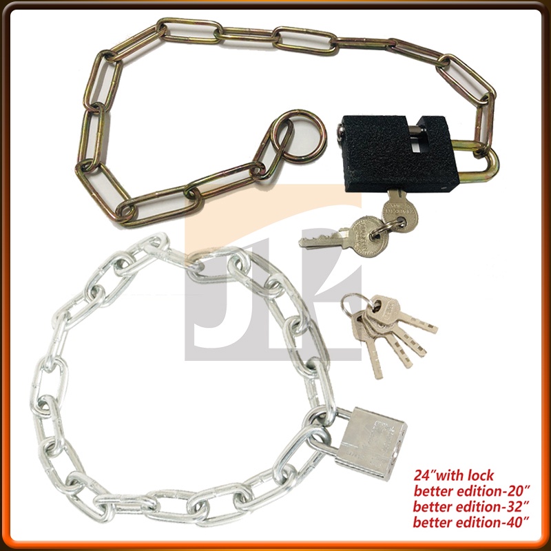 Universal Chain Lock Heavy Duty For Bikes Door Motorcycle Storehouse ...