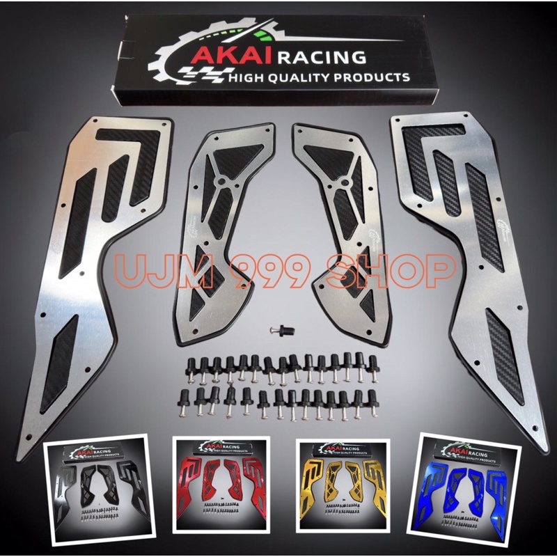 Bordes Nmax New Footrest Nmax 2020-2022 Akai Racing V3 Original ...