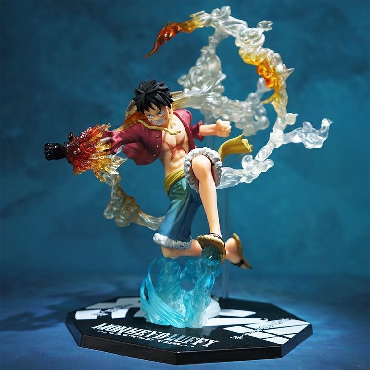 One Piece Figure Full Set Fire Fist Luffy Ace Zoro Sanji Model ...