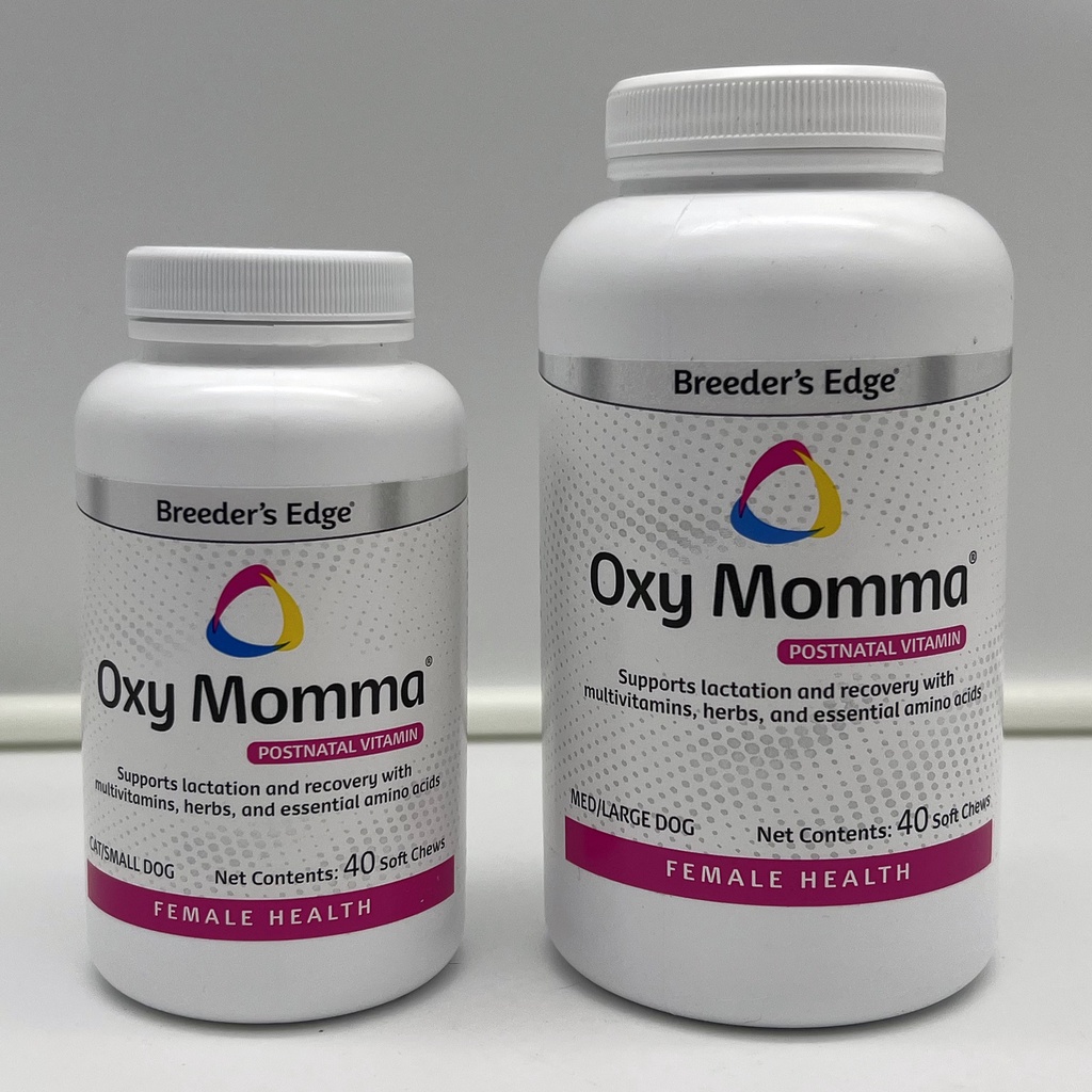 Breeder’s Edge Oxy Momma Postnatal Supplement for Nursing Dogs & Cats ...