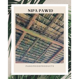 10 PCS Nipa Pawid Roof Hut for Making Bahay Kubo/Gazebo / Pinaor in ...
